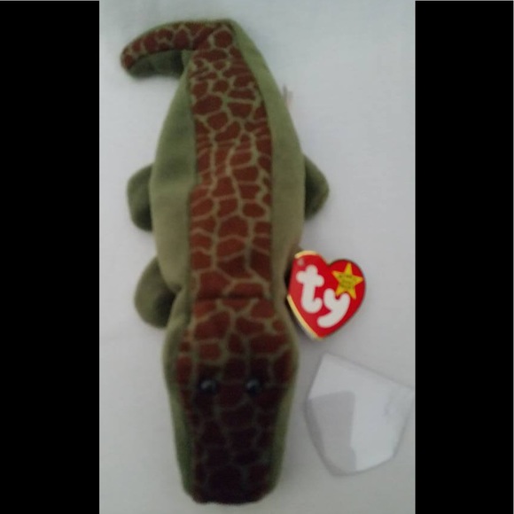 Accents | Vintage Ty Beanie Babies Ally Alligator Rare Errors | Poshmark